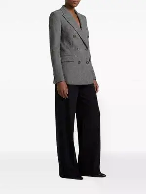 Tagliatore Paris Herringbone-pattern Double-breasted Blazer