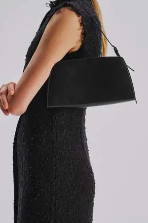 THE ROW Dalia Baguette - Black
