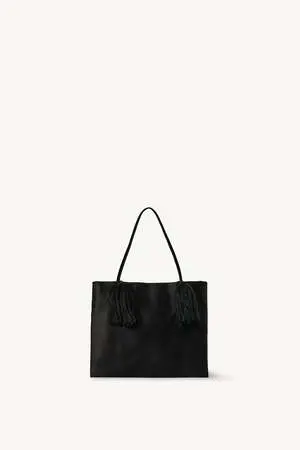 THE ROW Cecily Tassel Bag - Black