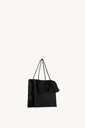 THE ROW Cecily Tassel Bag - Black