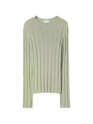 Filippa K Ribbed Knit Crew Neck Sweater