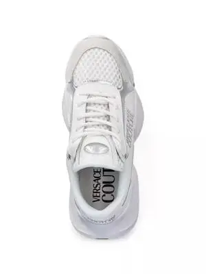 Versace Logo-print Panelled Sneakers