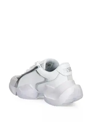 Versace Logo-print Panelled Sneakers