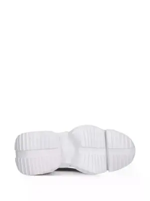 Versace Logo-print Panelled Sneakers