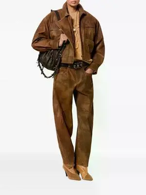 MARANT ETOILE Belky Barrel-fit Trousers