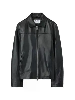 Filippa K Leather Coach Jacket