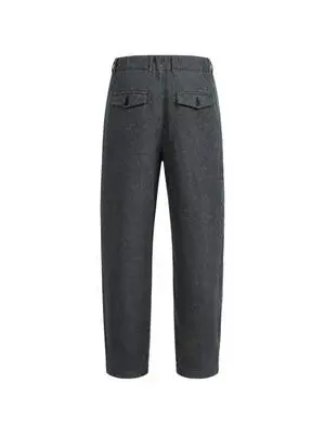 HANNES ROETHER Drawstring-waist Linen Trousers