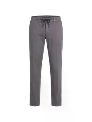 MASON'S Drawstring Chino Pants - Grey