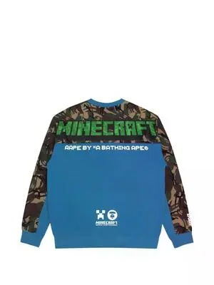 AAPE BY *A BATHING APE Camo-panel Sweatshirt