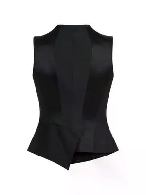 SHIRO SAKAI Asymmetric Wool Top