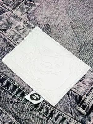 AAPE BY *A BATHING APE Camouflage Print Jeans