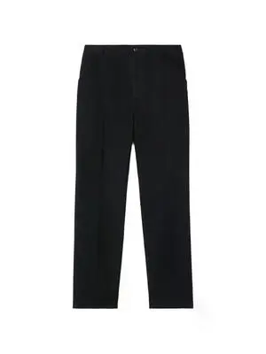 Filippa K Carl Pressed-crease Trousers - Black