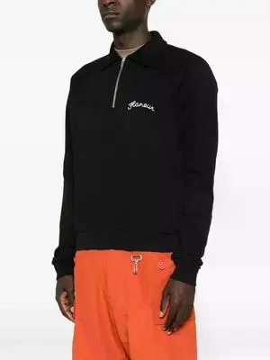 FLANEUR Signature Half-zip Sweatshirt