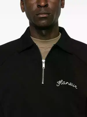 FLANEUR Signature Half-zip Sweatshirt