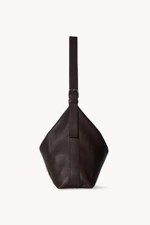 THE ROW Jean Shoulder Bag - Deep Brown