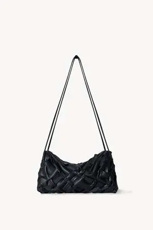 THE ROW Woven Alix Bag - Black