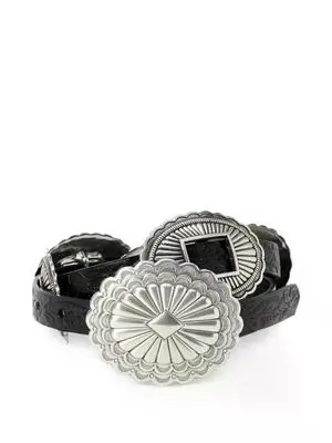 THE GREAT. The Great. X Stetson Embossed Concho Belt