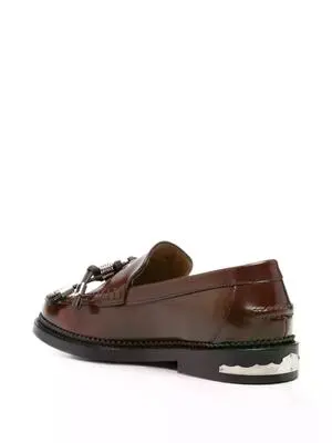 Toga Tassel-detail Hardware-embellished Loafers