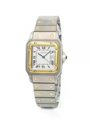 Cartier Santos Galbee 29mm Watch - White