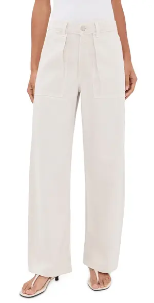 AGOLDE Low Curve Utility Jeans - Bone