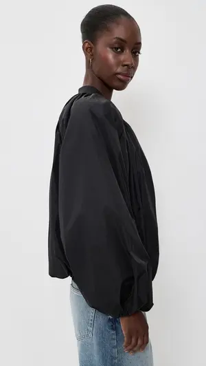 AGOLDE Raffi Bomber Jacket - Black