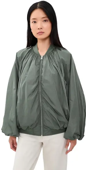 AGOLDE Raffi Bomber Jacket - Fern