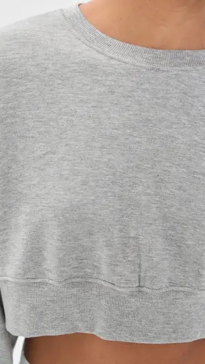Splits59 Noah Fleece Crop Sweatshirt