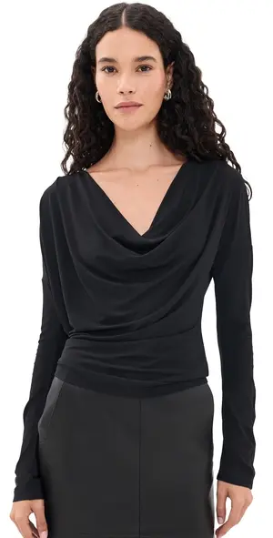 Helmut Lang Cowl Top