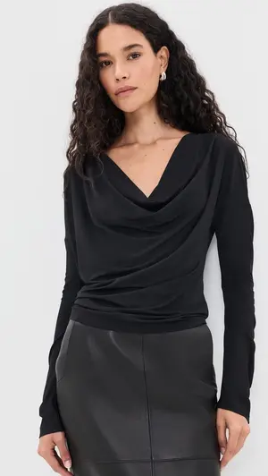 Helmut Lang Cowl Top