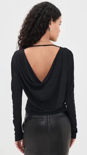 Helmut Lang Cowl Top