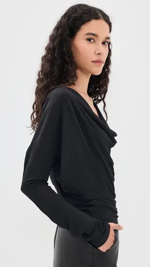 Helmut Lang Cowl Top