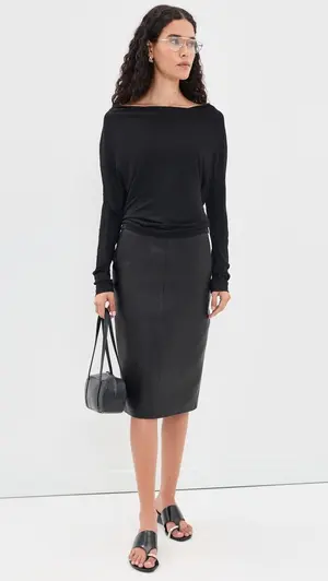 Helmut Lang Cowl Top