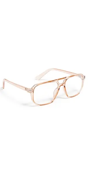 THE BOOK CLUB The Atticus Blue Light Glasses - Sand