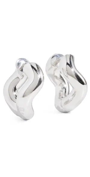 Charlotte Chesnais Petite Wave Hoop Earrings