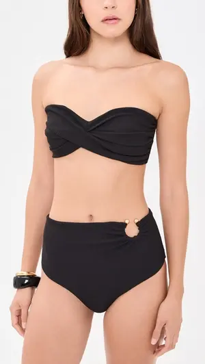 Johanna Ortiz Crinkle Taita Bikini Bottoms