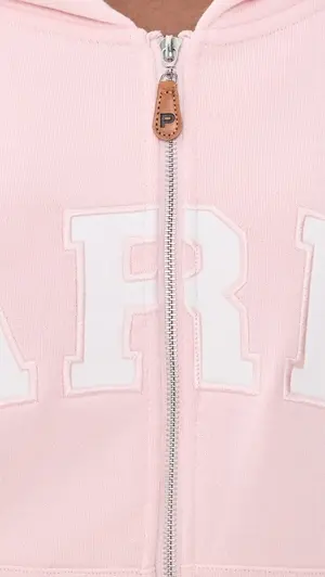 PARKE Zip-up Varsity Hoodie