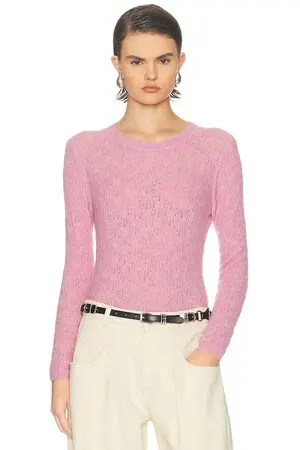 Isabel Marant Étoile Obeline Sweater In Pink - Light Pink