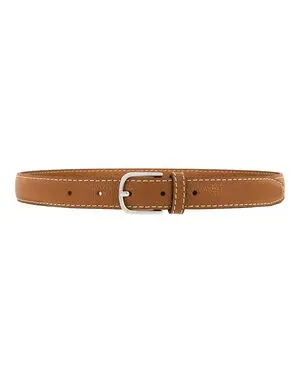 TOTEME Slim Grained Leather Trouser Belt
