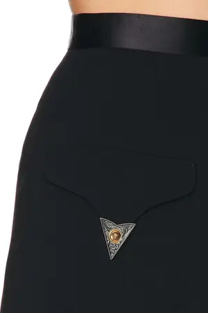Versace Tailored Skirt - Black