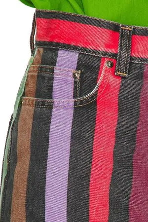 Versace Denim Skirt - Multi