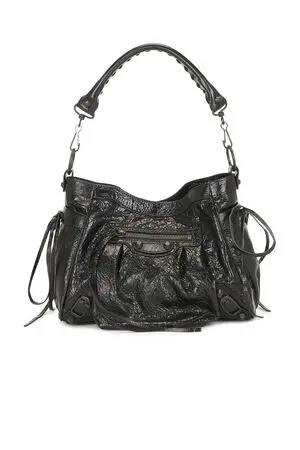 Balenciaga Le City Small Bucket Bag - Black