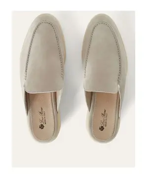 Loro Piana Babouche Walk Heel Casual Shoes