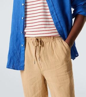 Polo Ralph Lauren Linen Straight Pants