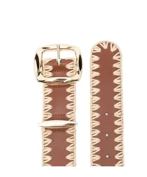 Zimmermann Kaia Woven-trim Belt