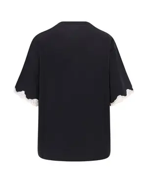 Dolce & Gabbana Logo Embroidered Crewneck T-shirt