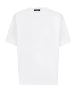 Dolce & Gabbana Dolce Gabbana Branded Tag Crewneck T-shirt