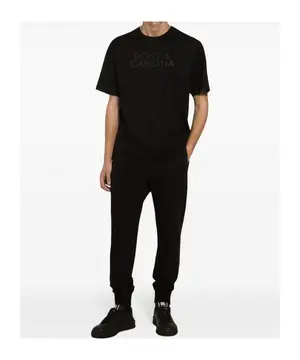 Dolce & Gabbana Dolce Gabbana Logo Printed Crewneck T-shirt
