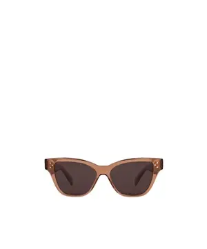 Celine Cat Eye S359 Sunglasses In Acetate - Transparent Amber