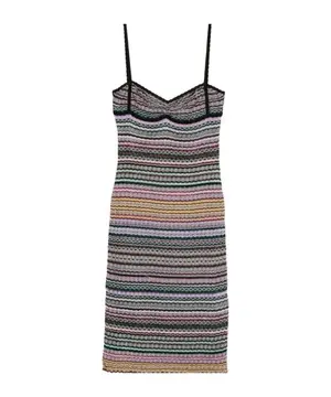 Missoni Sleeveless Striped Knit Dress