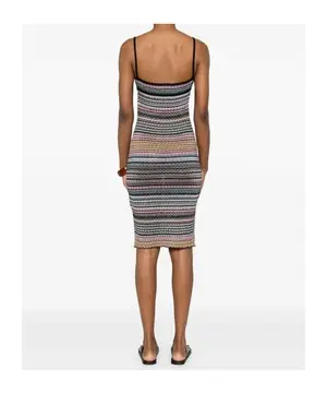 Missoni Sleeveless Striped Knit Dress